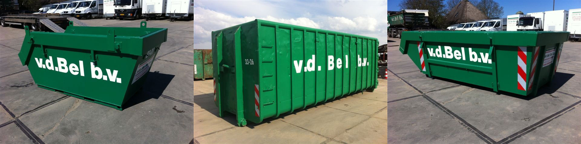 Containerservice | Van der Bel